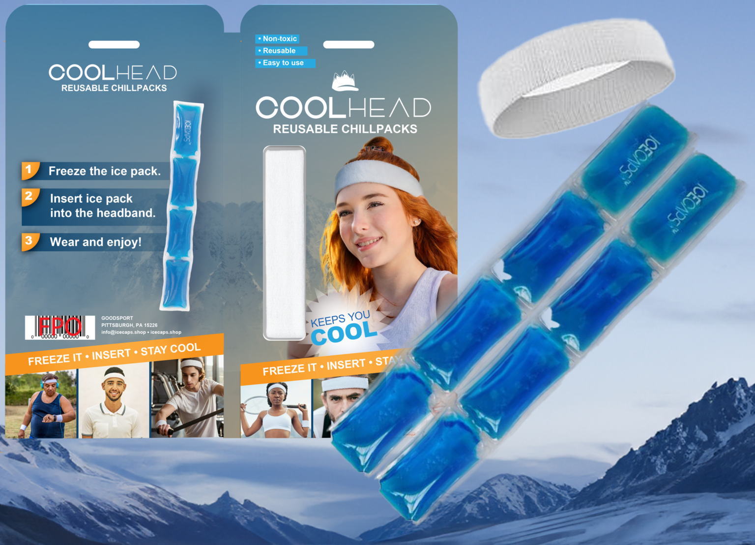 Icecap Shop – Ice Caps™️ is the new effective way to keep your cool in the heat